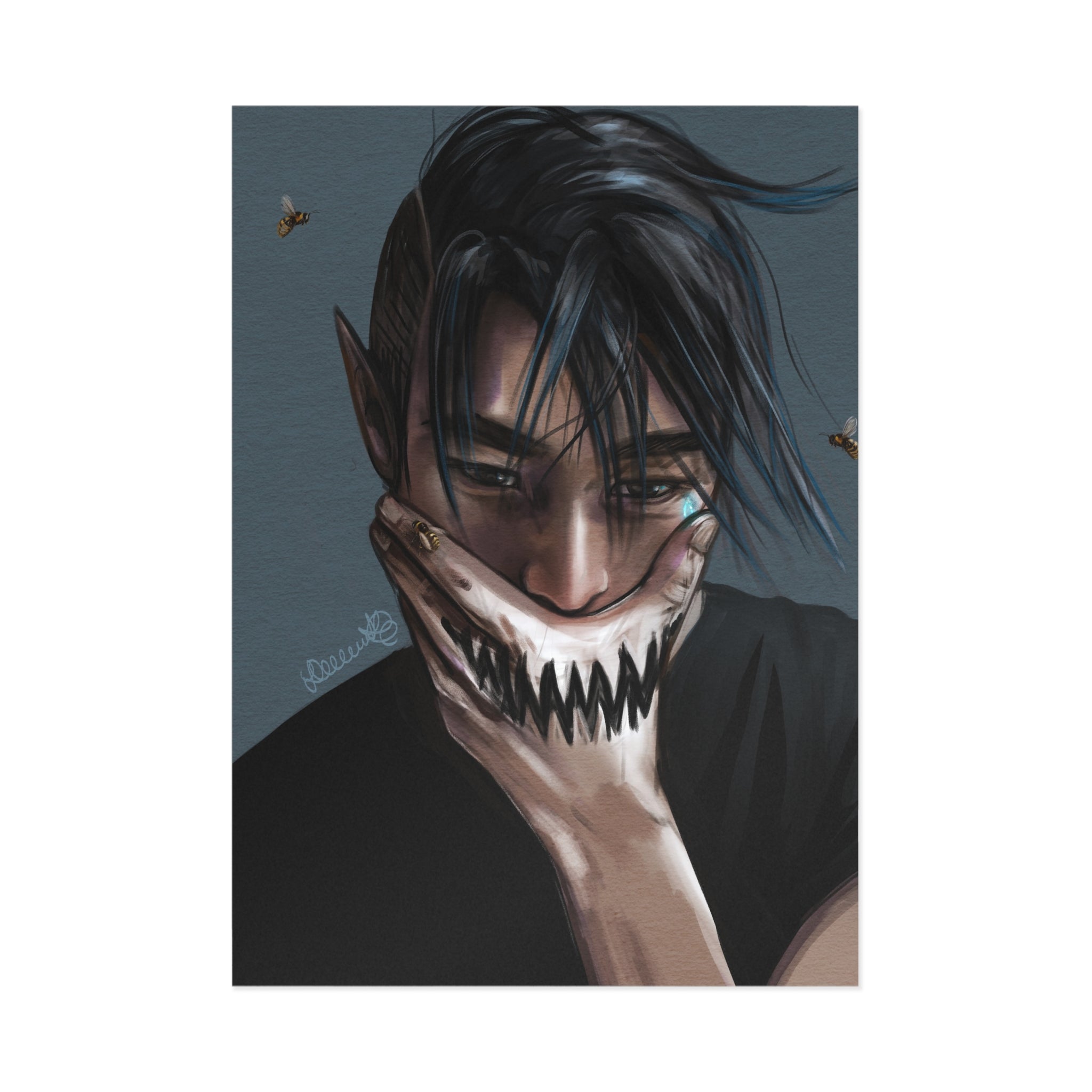 "Cursed Varen" Fine Art Postcards – Lana Pecherczyk Romance Author