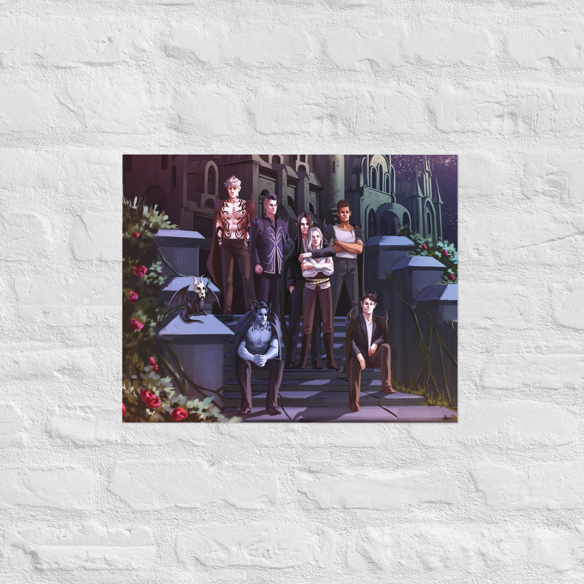 Fae Devils Family Portrait Poster – Lana Pecherczyk Romance Author